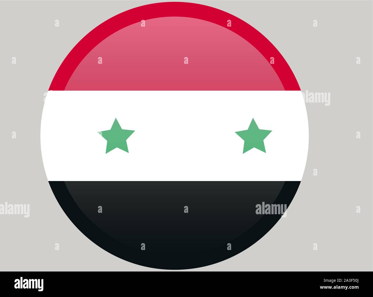 National flag of Syria with correct proportions and color scheme Stock ...