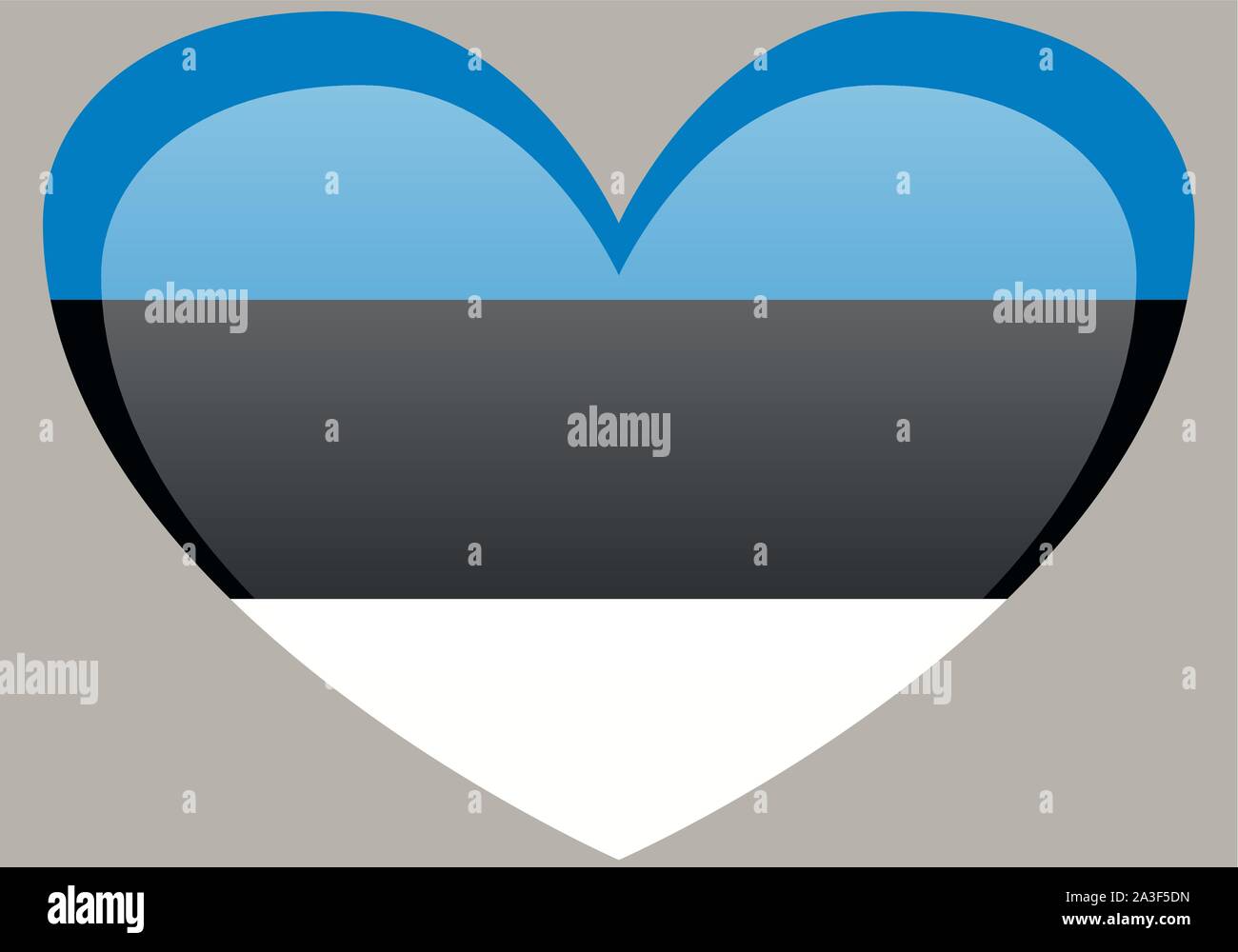 Estonia flag, official colors and proportion correctly. National ...