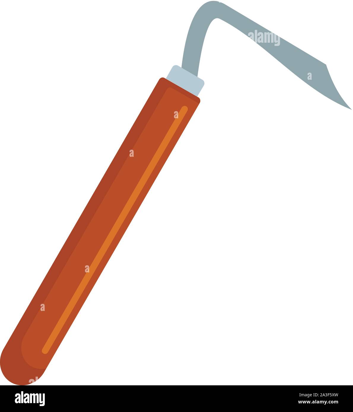 Hand dig tool icon. Flat illustration of hand dig tool vector icon for ...