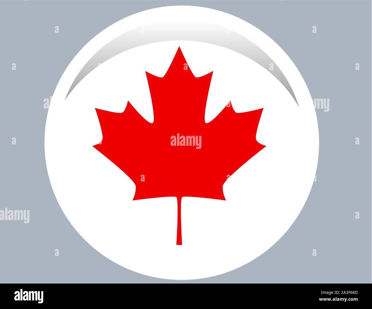 Canada flag, official colors and proportion correctly. National Canada ...