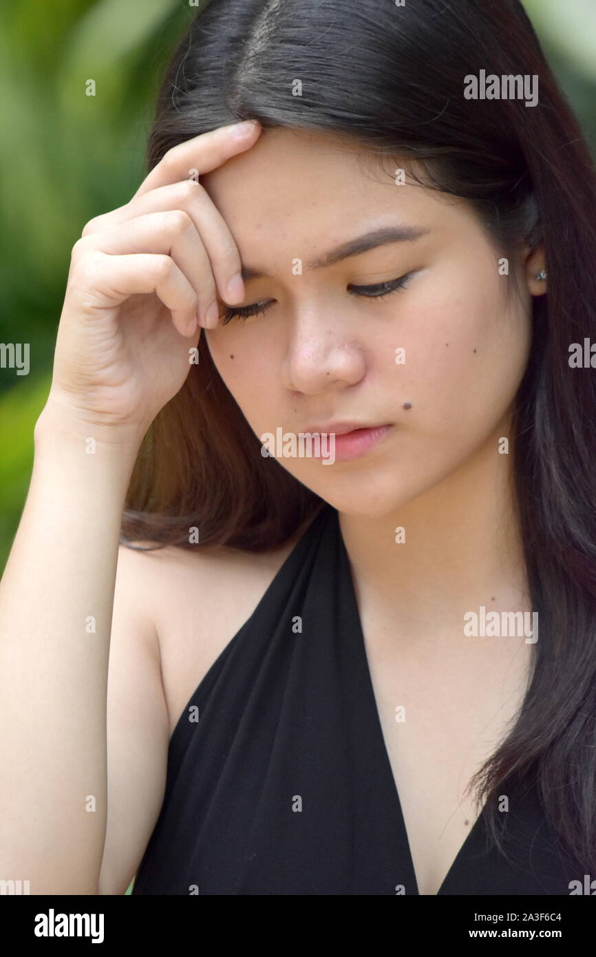 Worry lady hi-res stock photography and images - Alamy