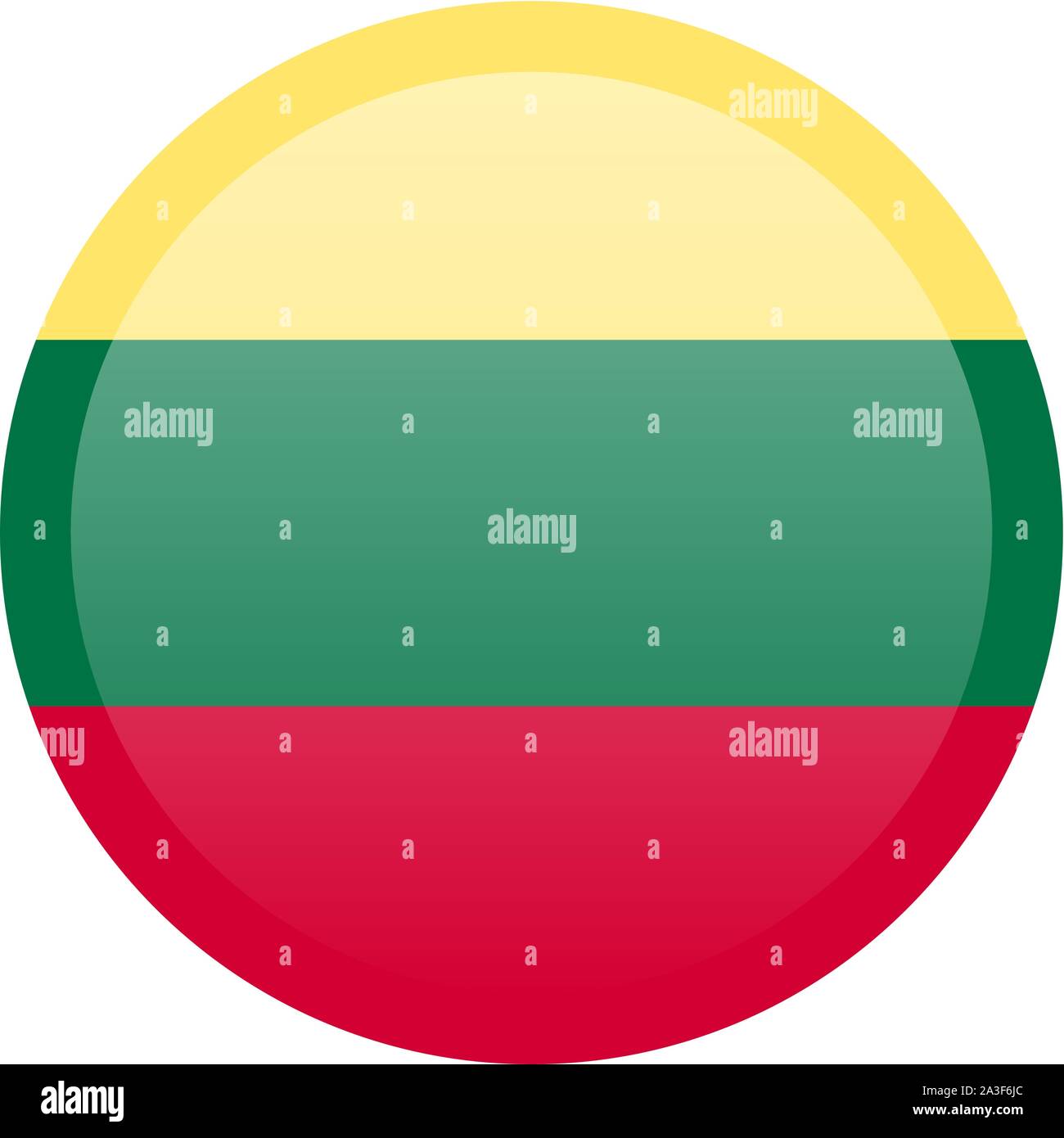 Lithuania flag, official colors and proportion correctly. National ...
