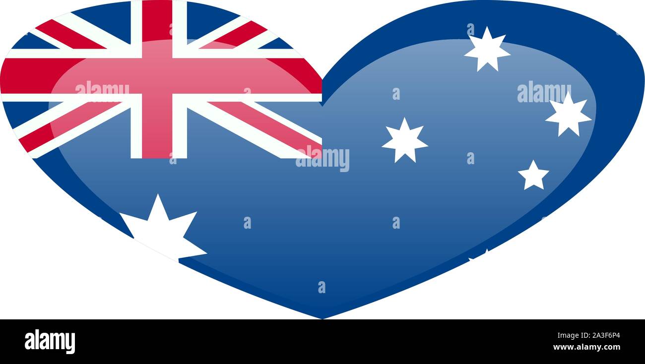 Australia flag, official colors and proportion correctly. National ...