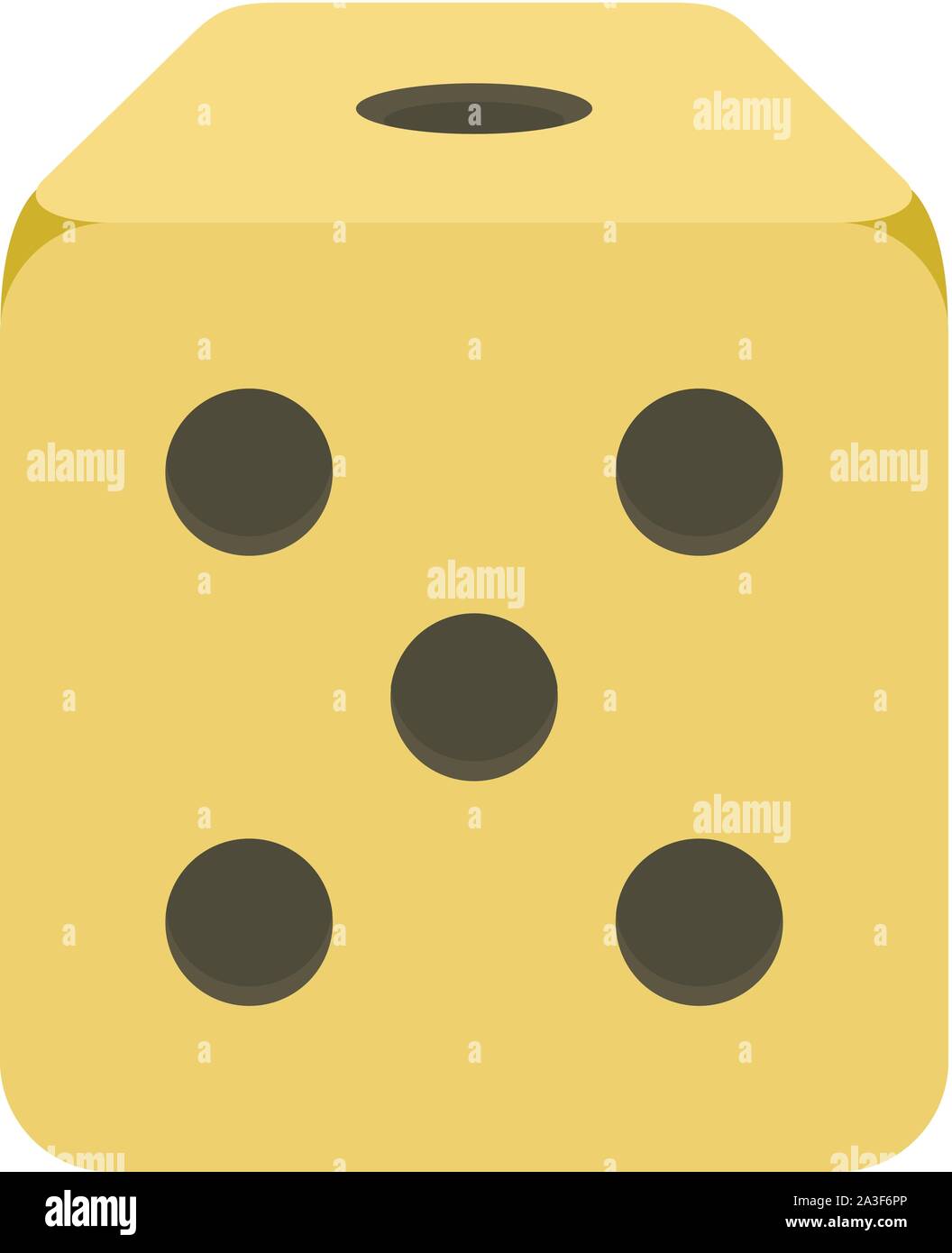 Dice face number two hi-res stock photography and images - Alamy