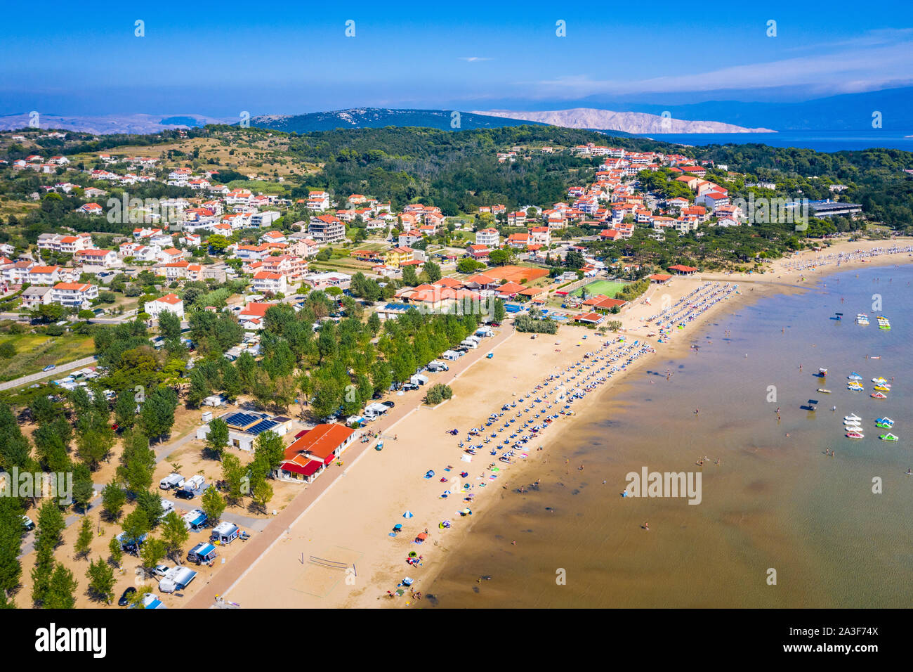 Croatia rab island aerial hi-res stock photography and images - Alamy