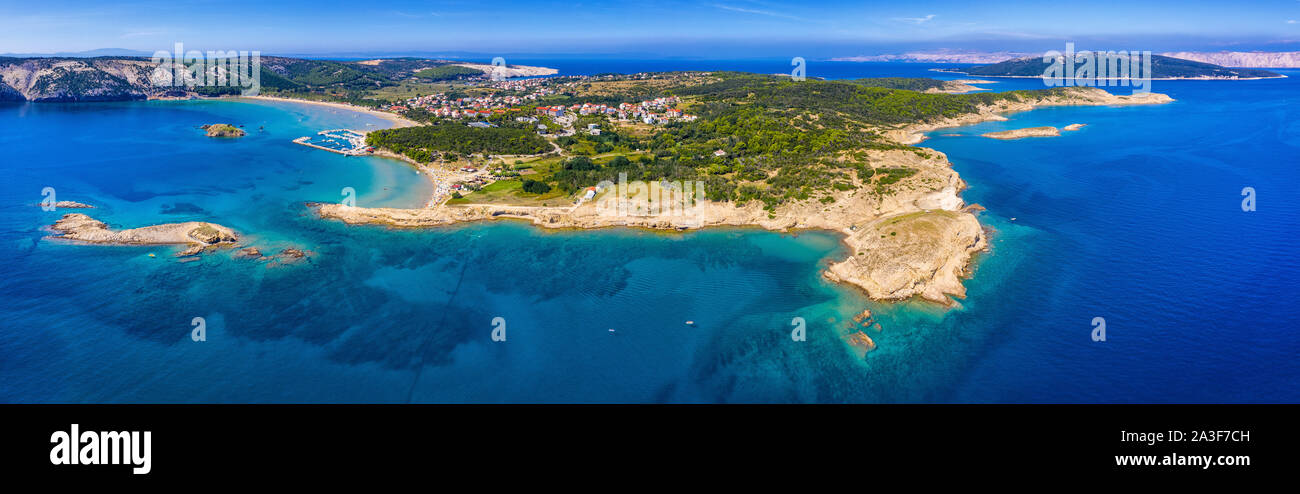 Croatia rab island aerial hi-res stock photography and images - Alamy