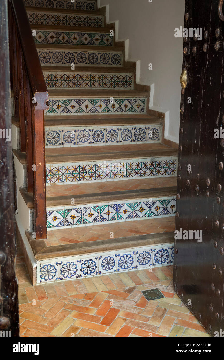 Moroccan Stairs House Envy: A Moroccan Home Tour | Lark & Linen