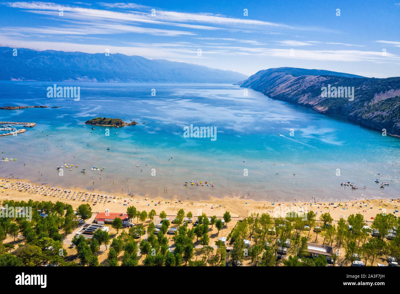Croatia rab island aerial hi-res stock photography and images - Alamy