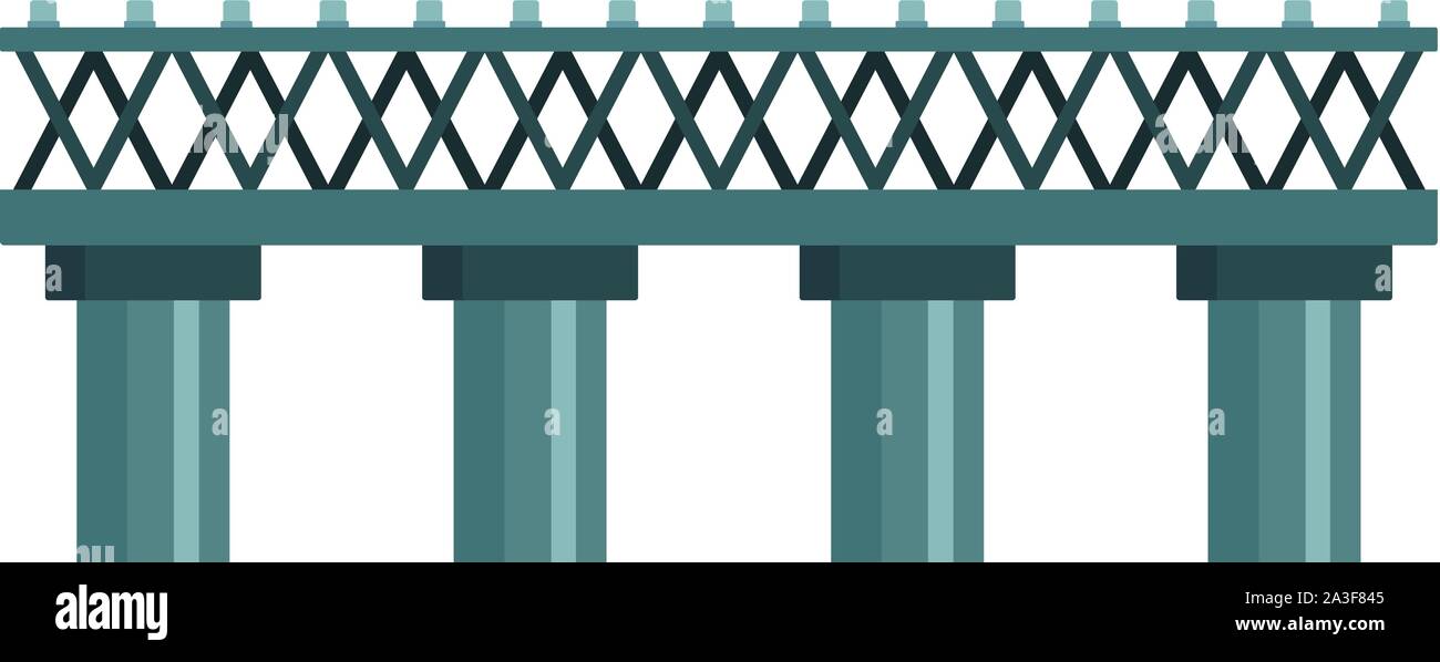 Steam train water bridge viaduct Stock Vector Images - Alamy