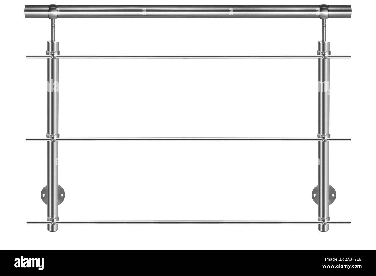 Shiny stainless steel railing hi-res stock photography and images - Alamy