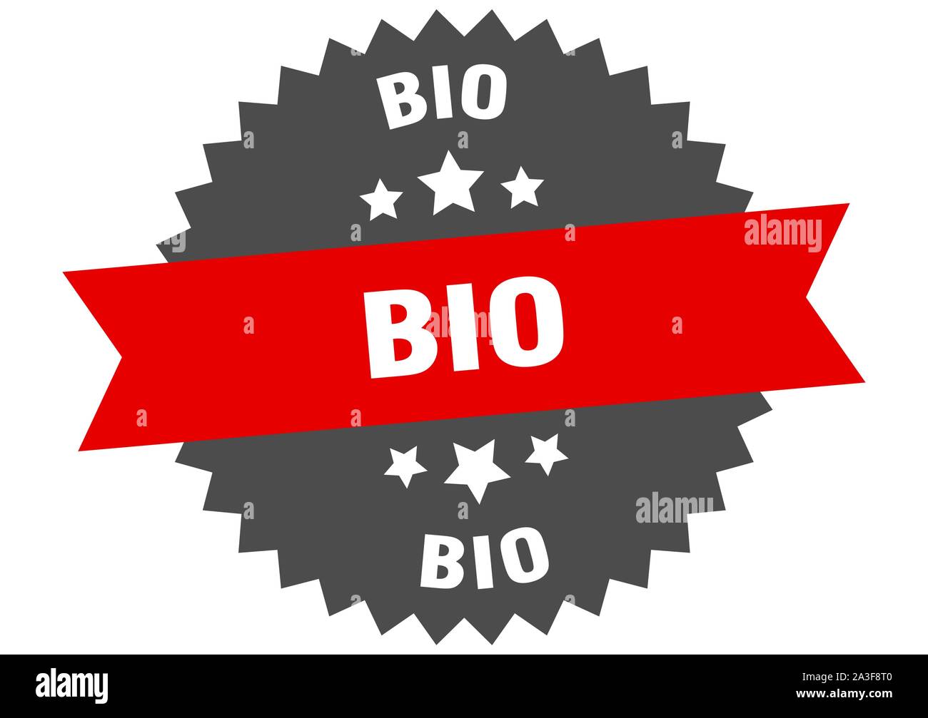 bio sign. bio red-black circular band label Stock Vector Image & Art ...