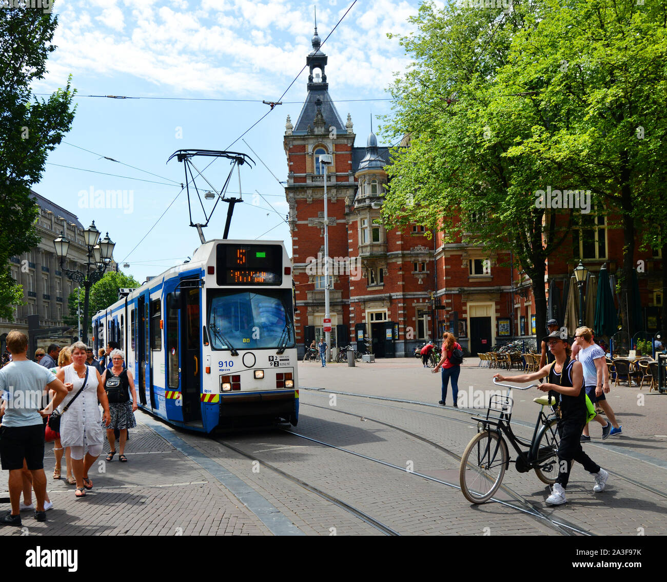 Amsterdam public transportation hi-res stock photography and images - Alamy