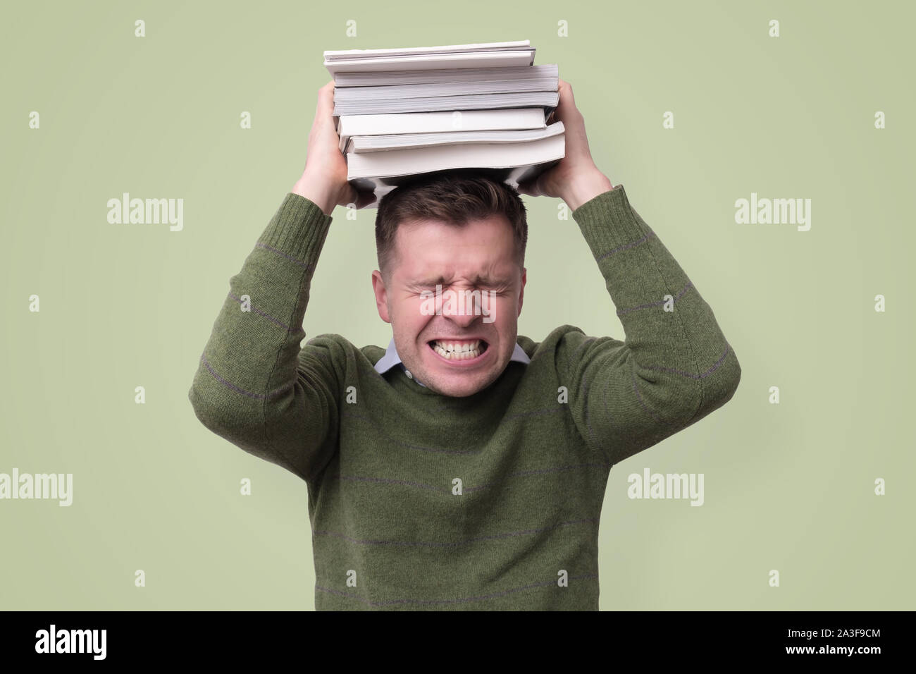 Angry College Student