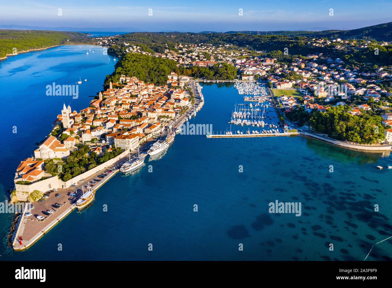 Croatia rab island aerial hi-res stock photography and images - Alamy