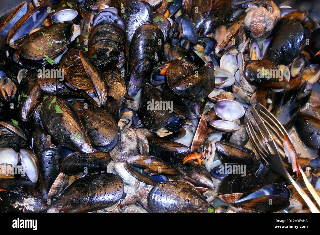 Food, self service fish Stock Photo - Alamy
