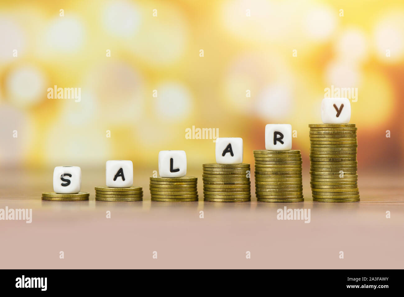 Wealth salary development hi-res stock photography and images - Alamy