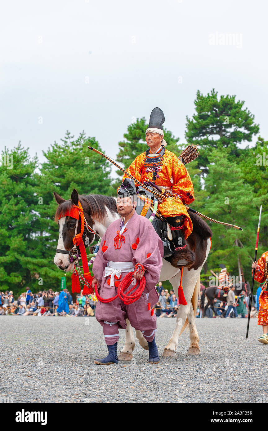 Kyoto, Japan - October 22, 2016: Festival of The Ages, an ancient and ...