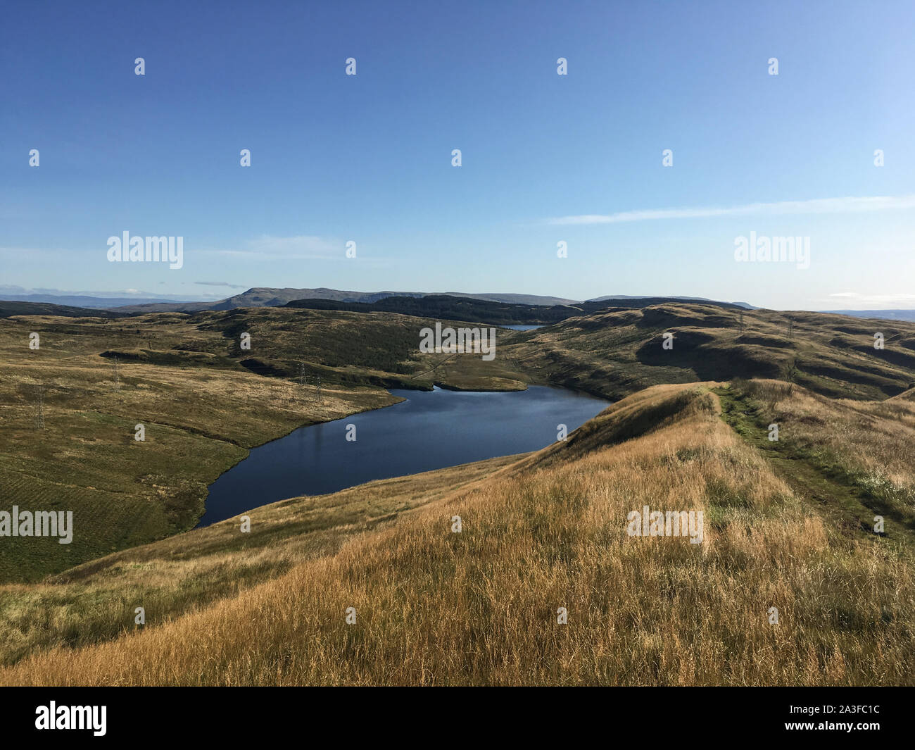 Old Kilpatrick Hills near Glasgow, Scotland Stock Photo - Alamy