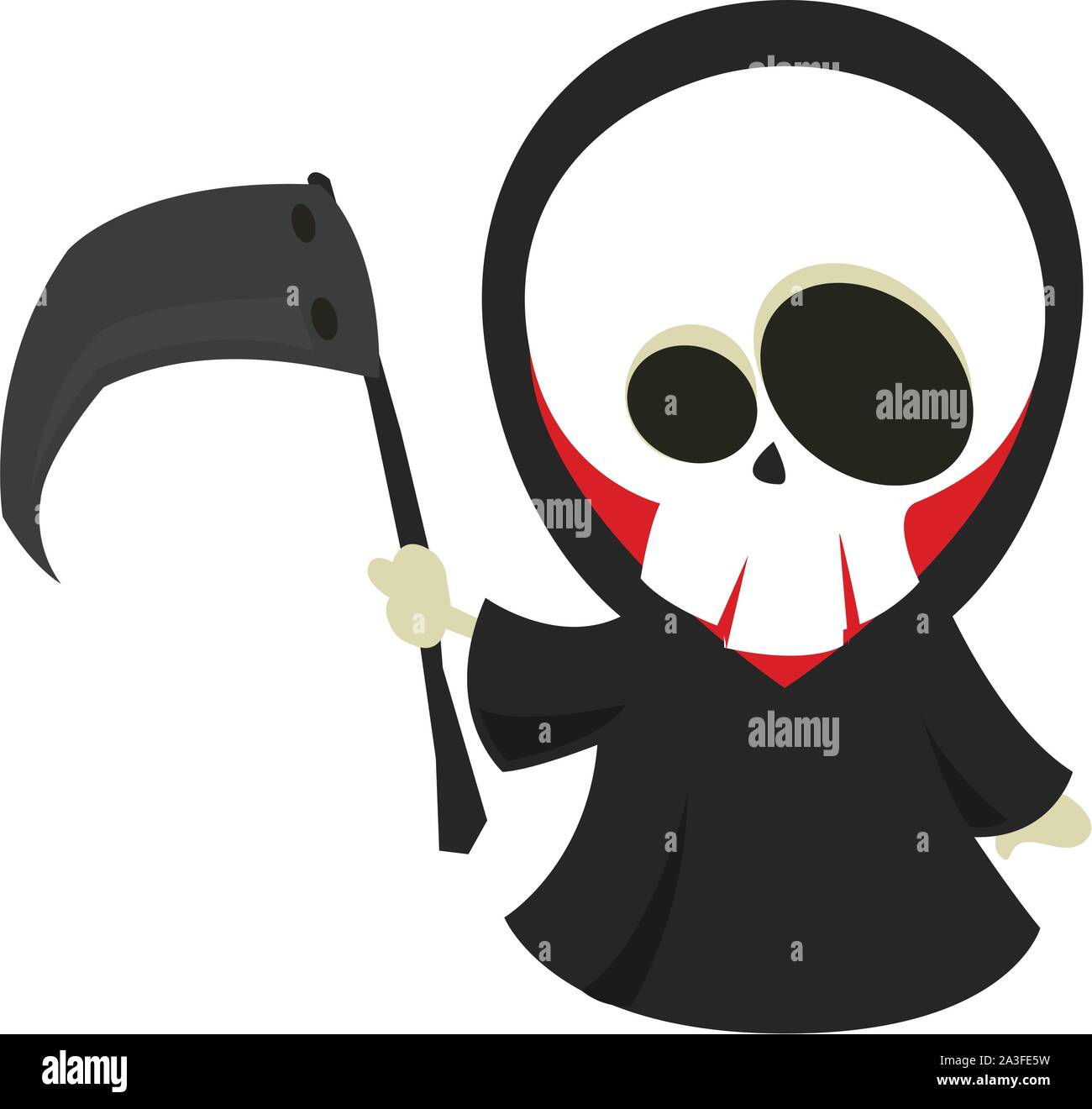 Clip art grim reaper Stock Vector Images - Alamy