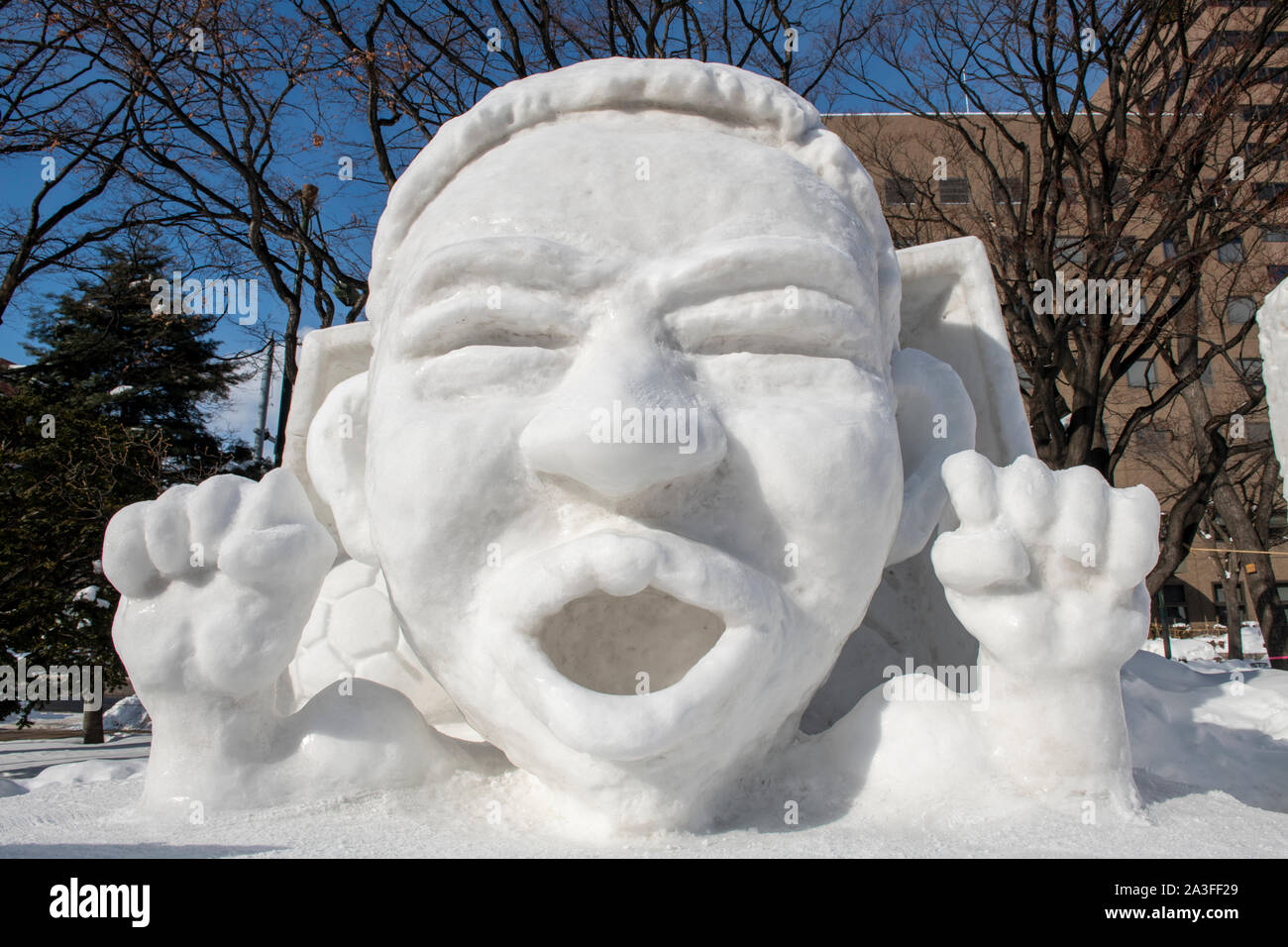 Sapporo Snow Festival February 2019 Stock Photo - Alamy