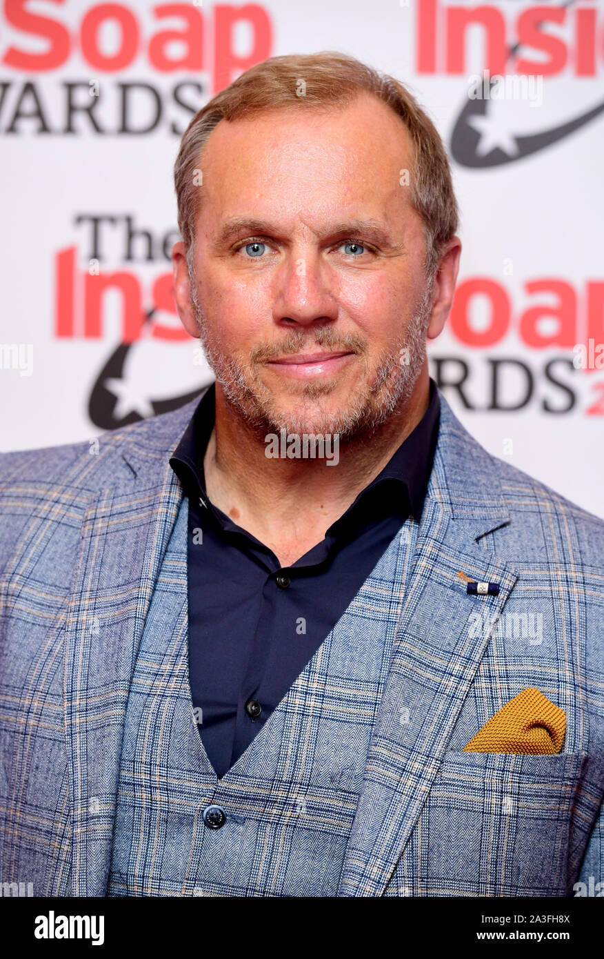 Dean Andrews arriving for the Inside Soap Awards 2019 held at Sway ...
