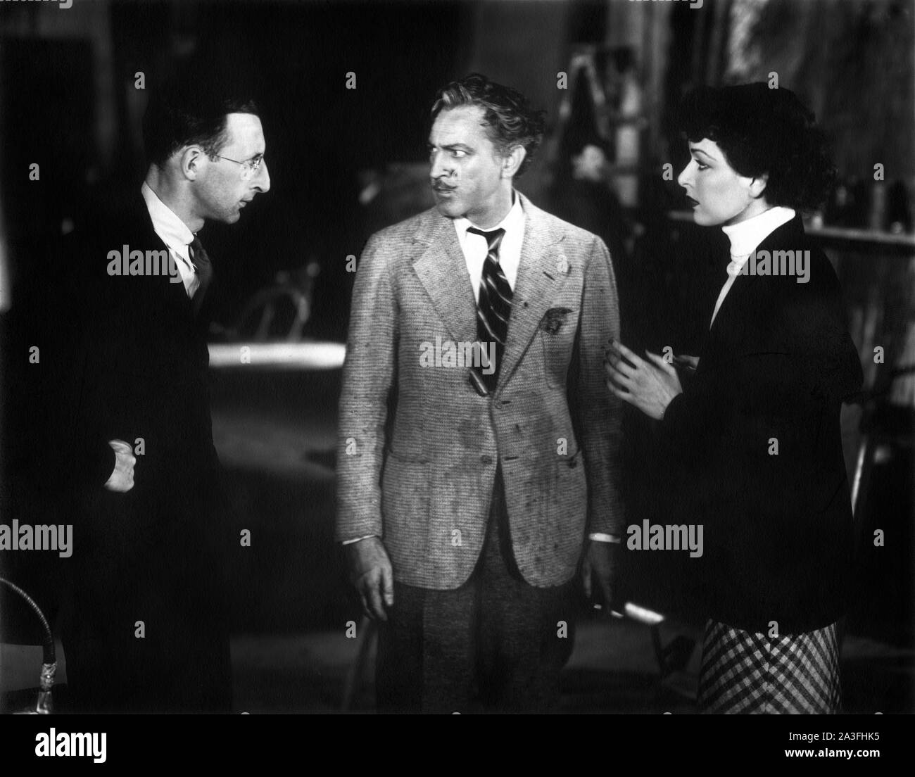 CHARLES LANE as Max Jacobs JOHN BARRYMORE as Oscar Jaffe and MARY JO ...