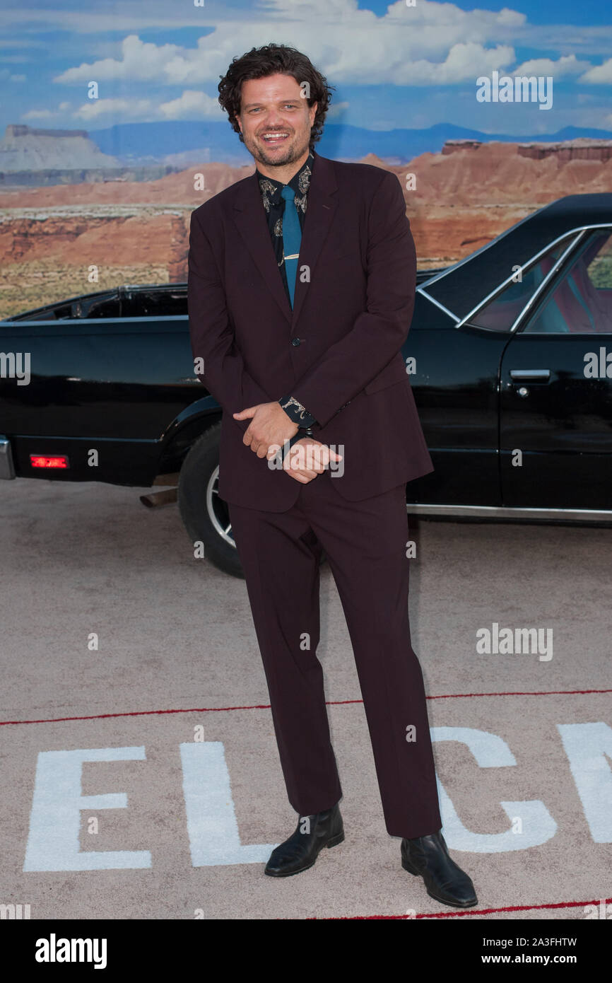 Los Angeles, Ca. 7th Oct, 2019. Matt L. Jones at the premiere of El ...