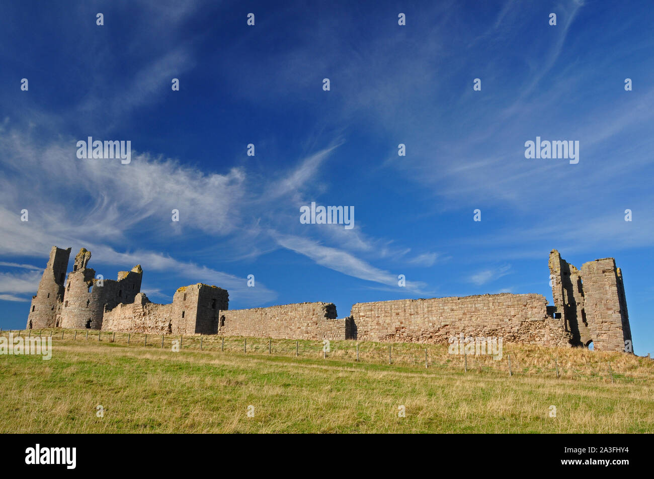 Dunstanburgh castle point hi-res stock photography and images - Alamy