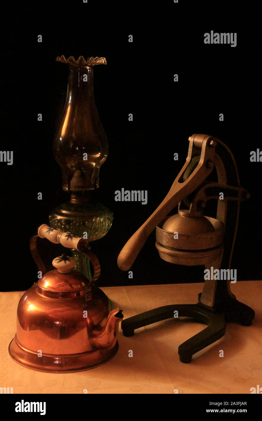 Old objects hi-res stock photography and images - Alamy