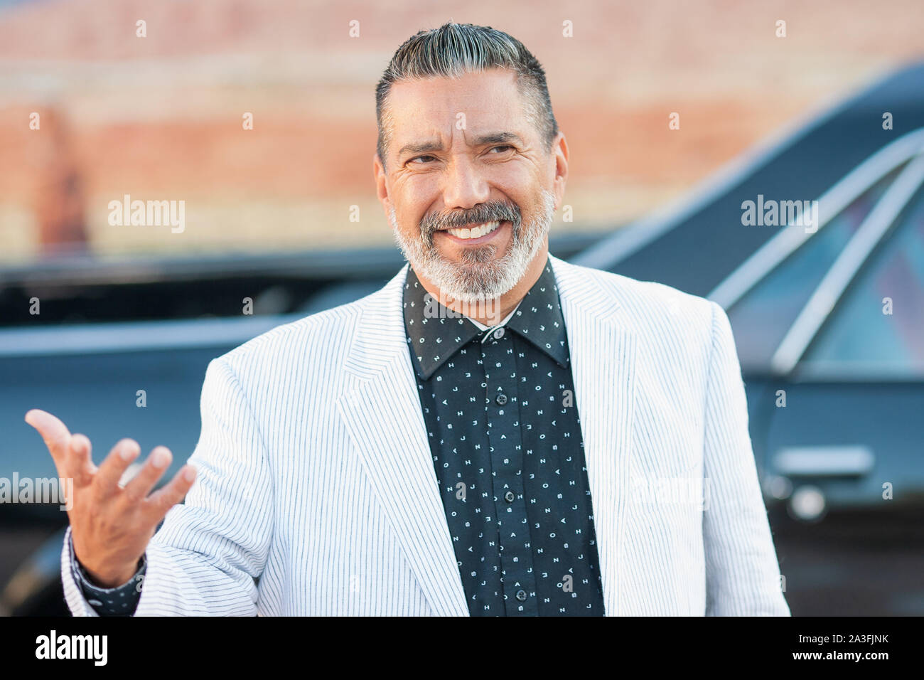 Los Angeles, Ca. 7th Oct, 2019. Steven Michael Quezada at the premiere ...
