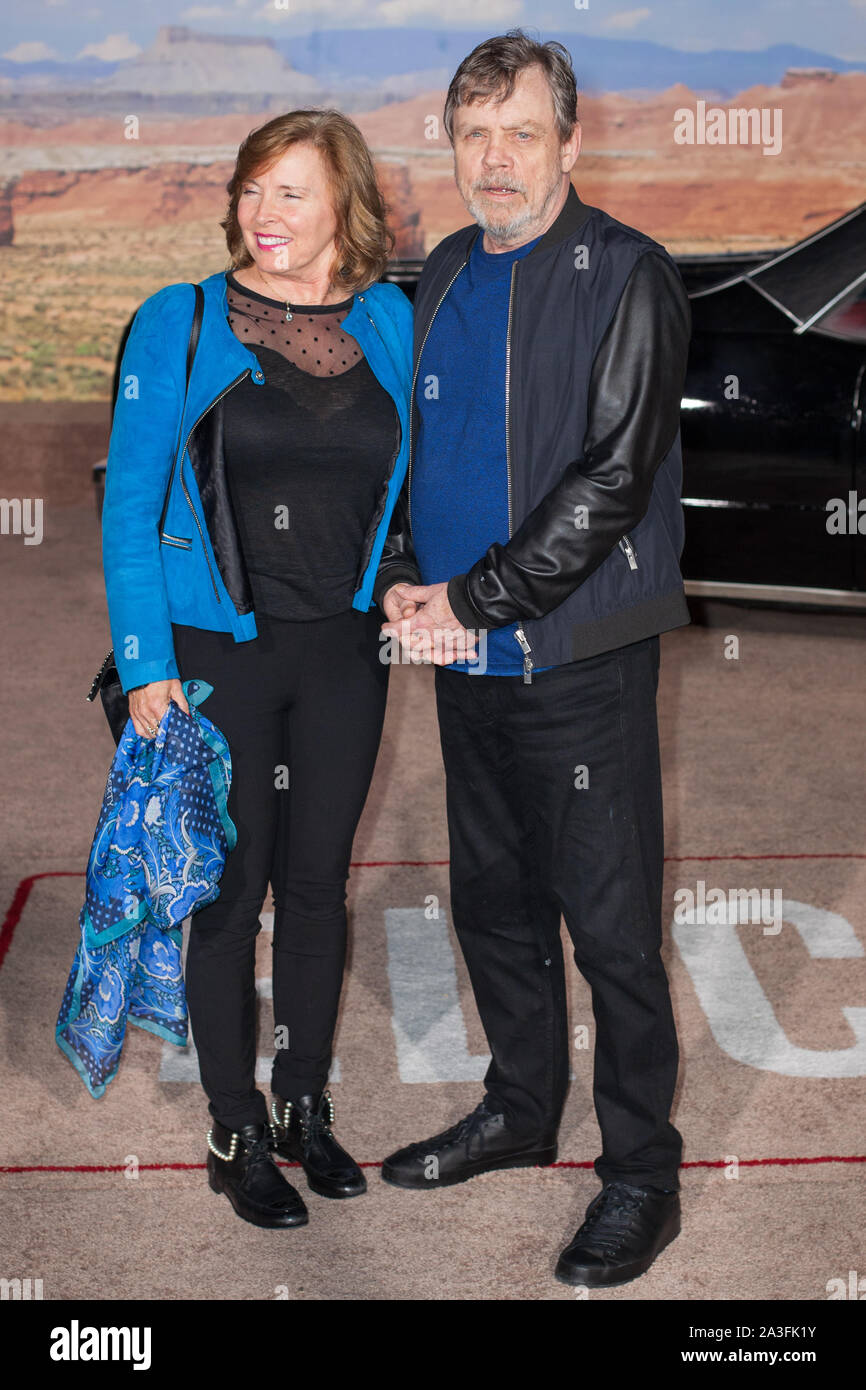 Los Angeles, Ca. 7th Oct, 2019. Marilou York, Mark Hamill at the ...