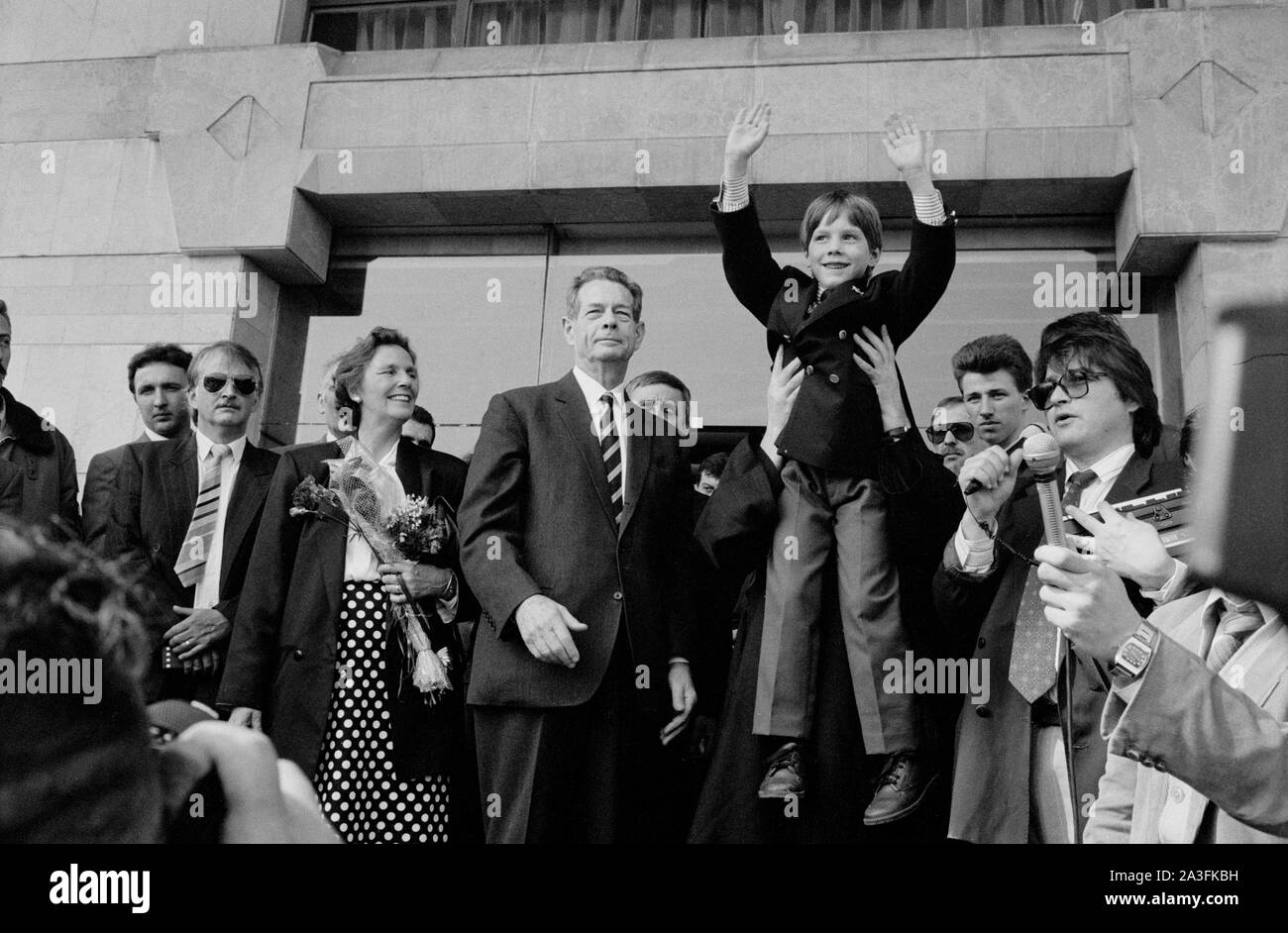 King michael of romania Black and White Stock Photos & Images - Alamy