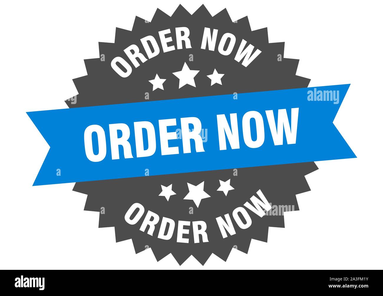 order now sign. order now blue-black circular band label Stock Vector ...