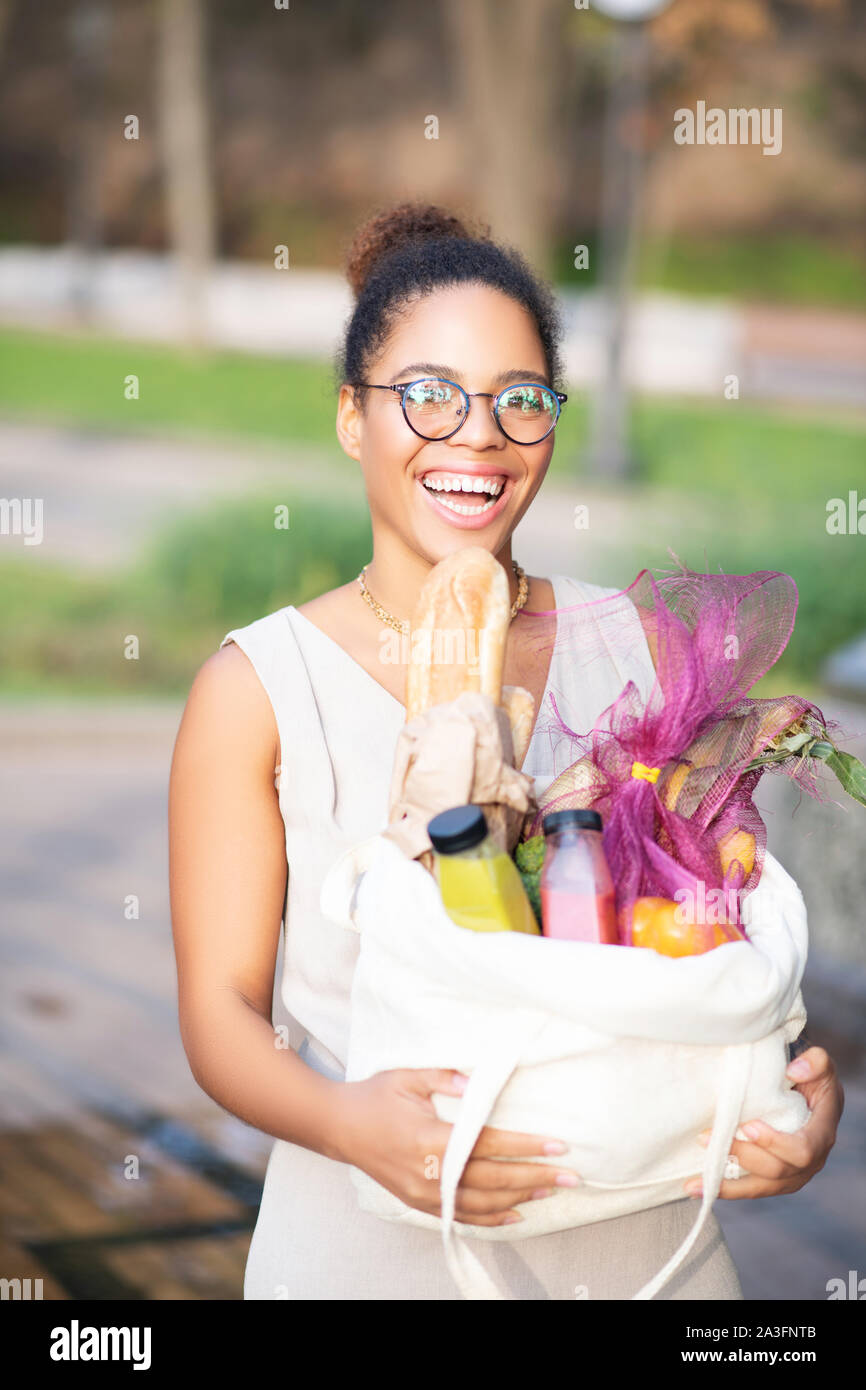 Beautiful woman coming back hi-res stock photography and images - Alamy