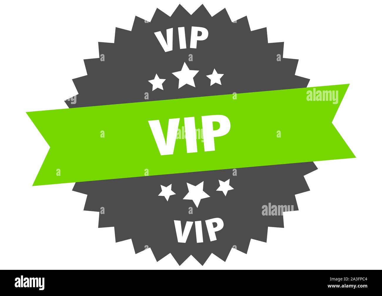 vip sign. vip green-black circular band label Stock Vector Image & Art ...