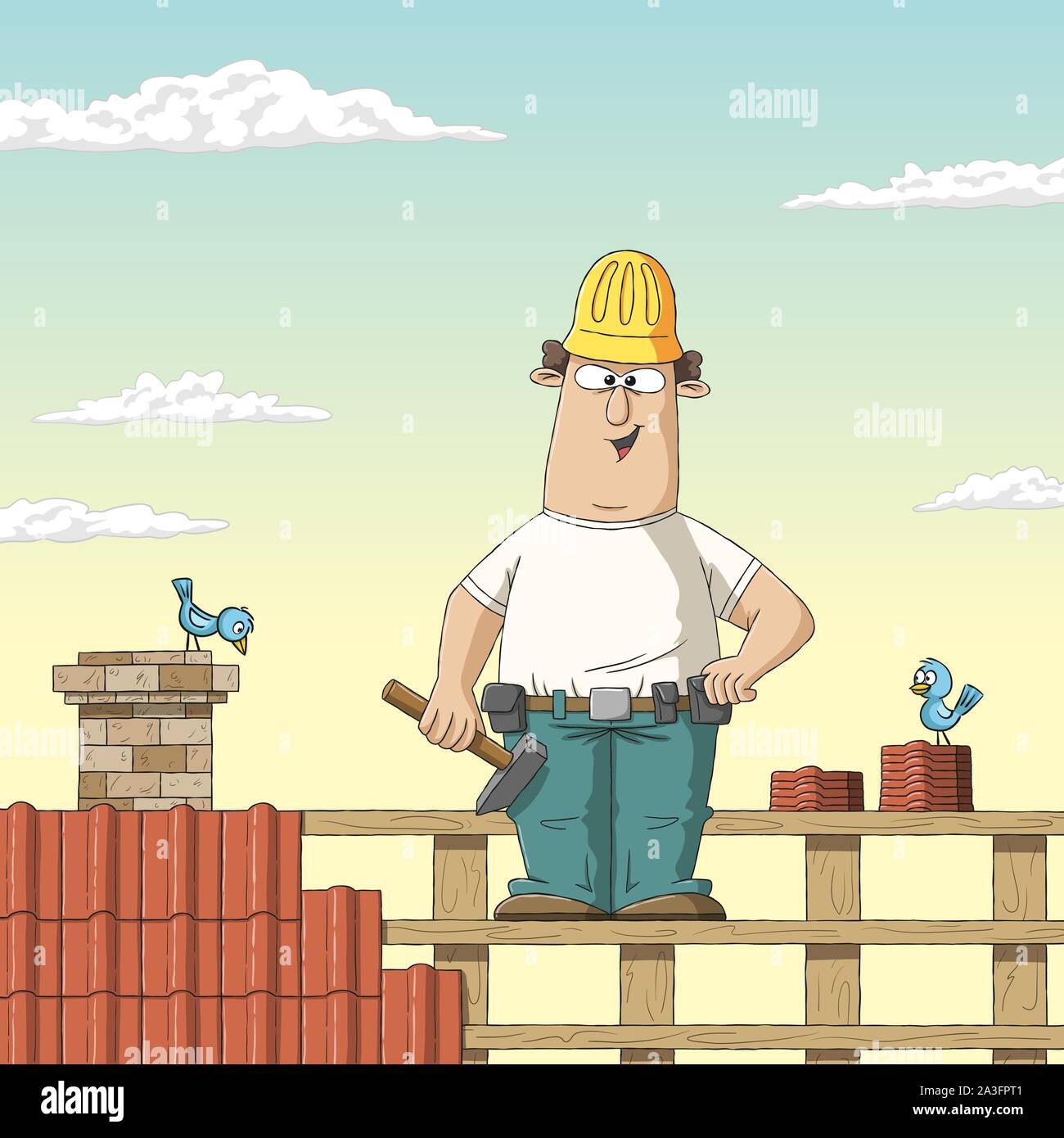 Male hand on wood Stock Vector Images - Alamy