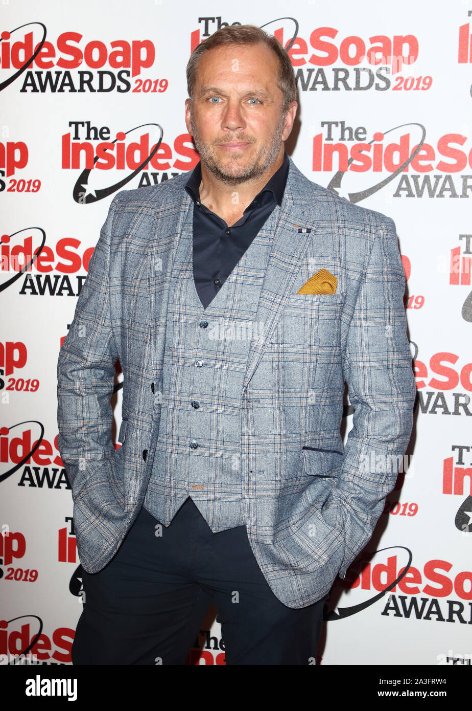 Dean Andrews attends the Inside Soap Awards at the Sway Nightclub in ...