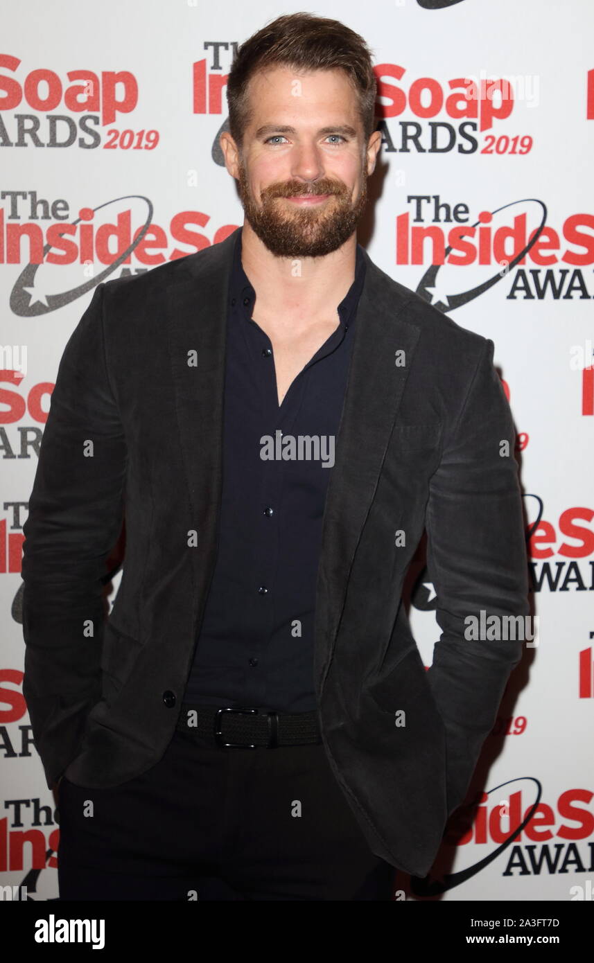 Kyle Prior attends the Inside Soap Awards at the Sway Nightclub in ...