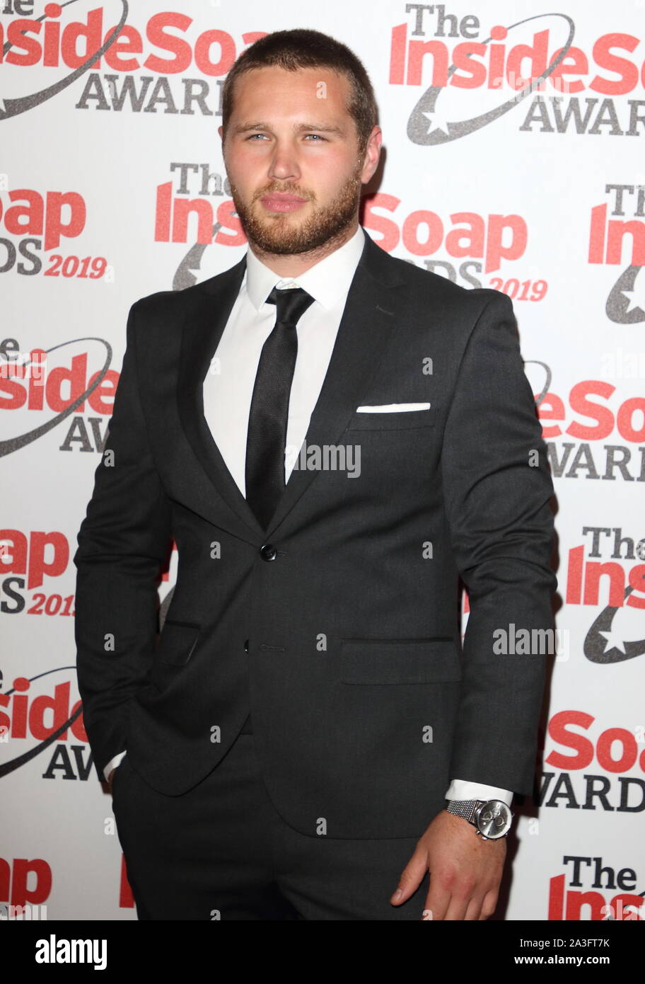 Danny Walters attends the Inside Soap Awards at the Sway Nightclub in ...