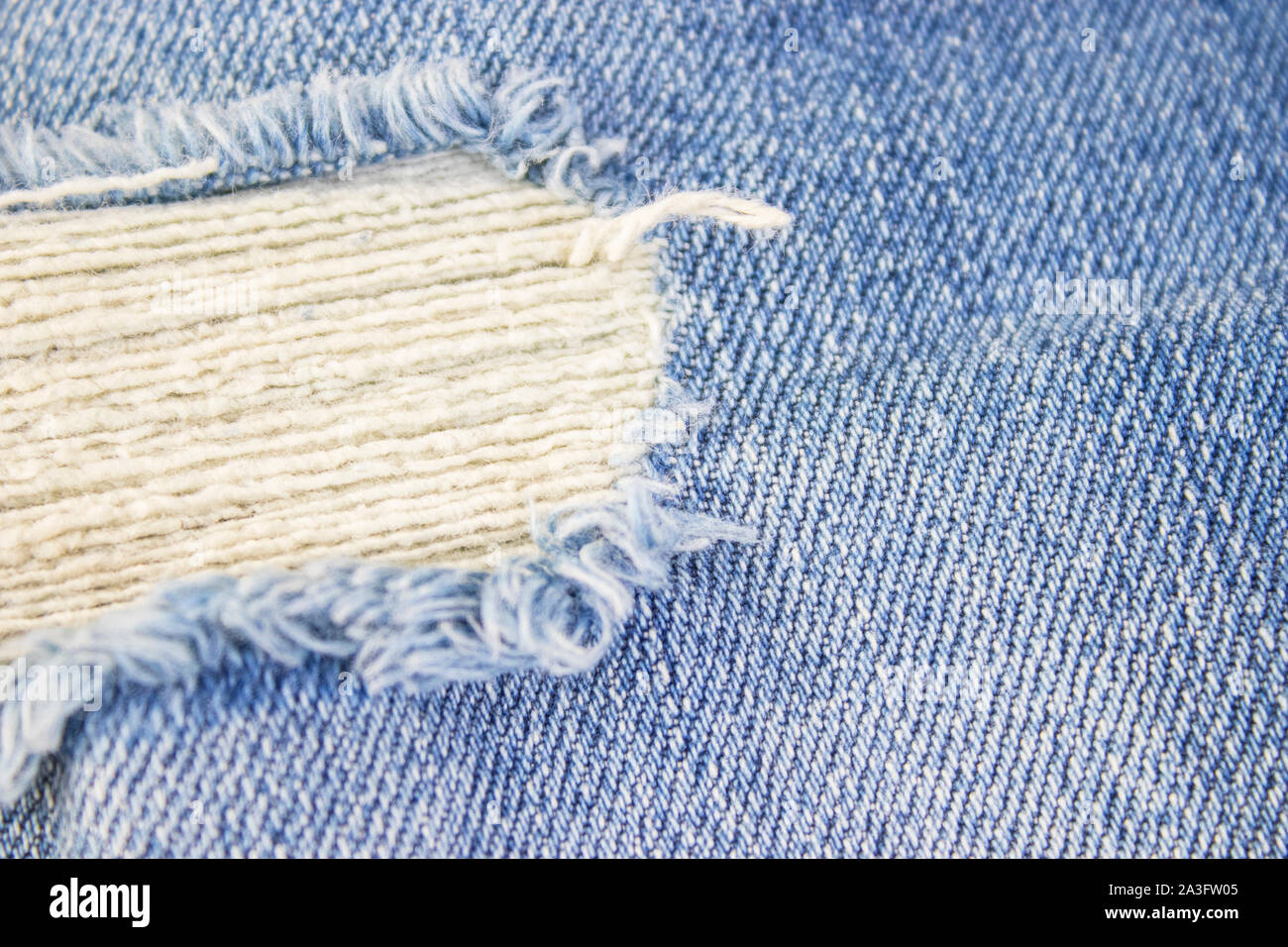 Jeans destroyed hi-res stock photography and images - Alamy