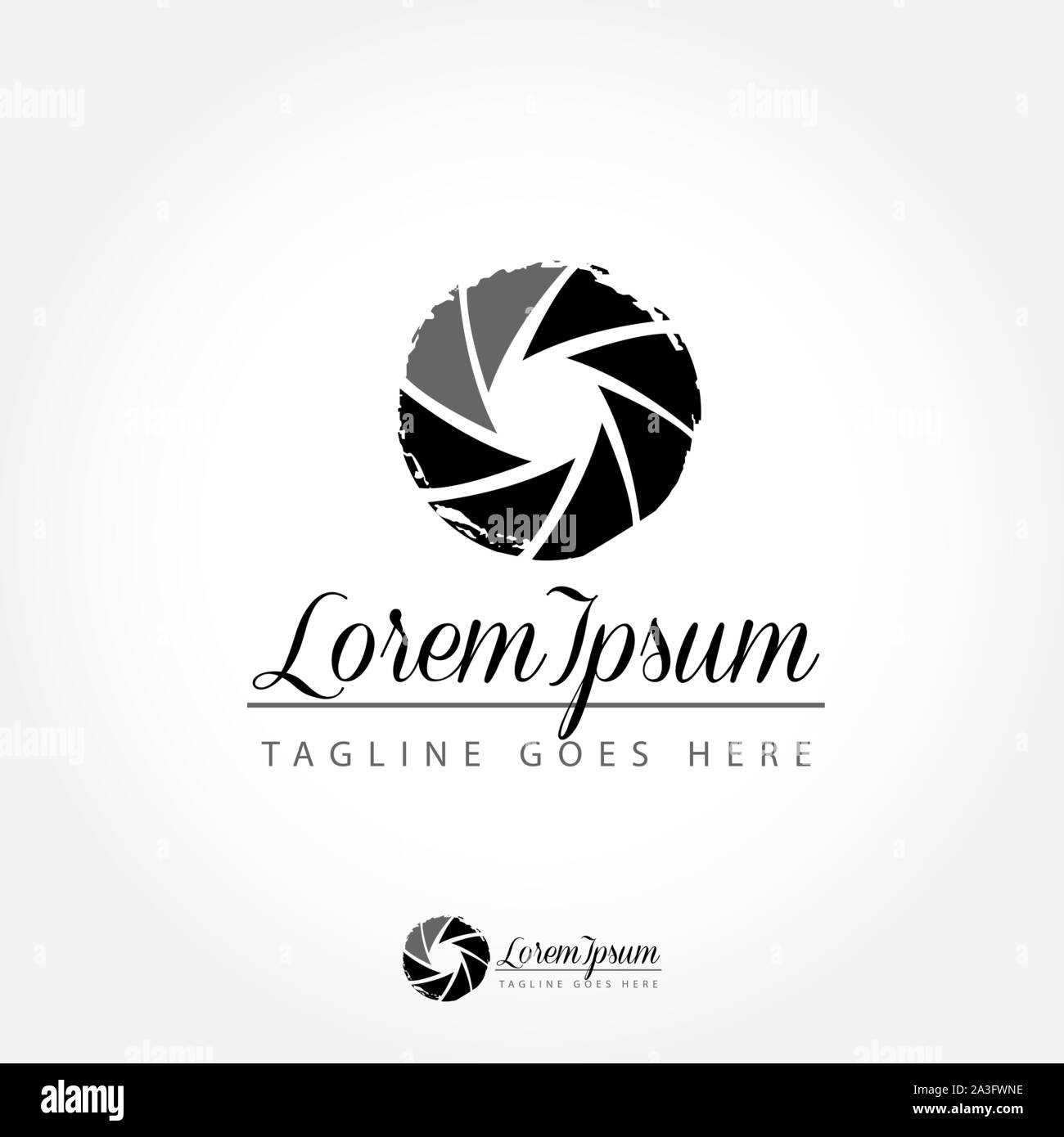 Pixel Lens logo designs concept vector, Lens vintage logo template ...