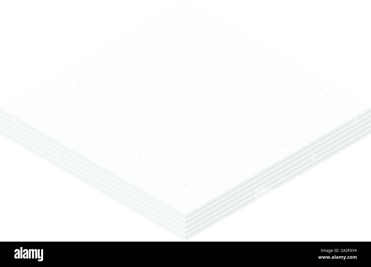 White linen napkins Stock Vector Images - Alamy