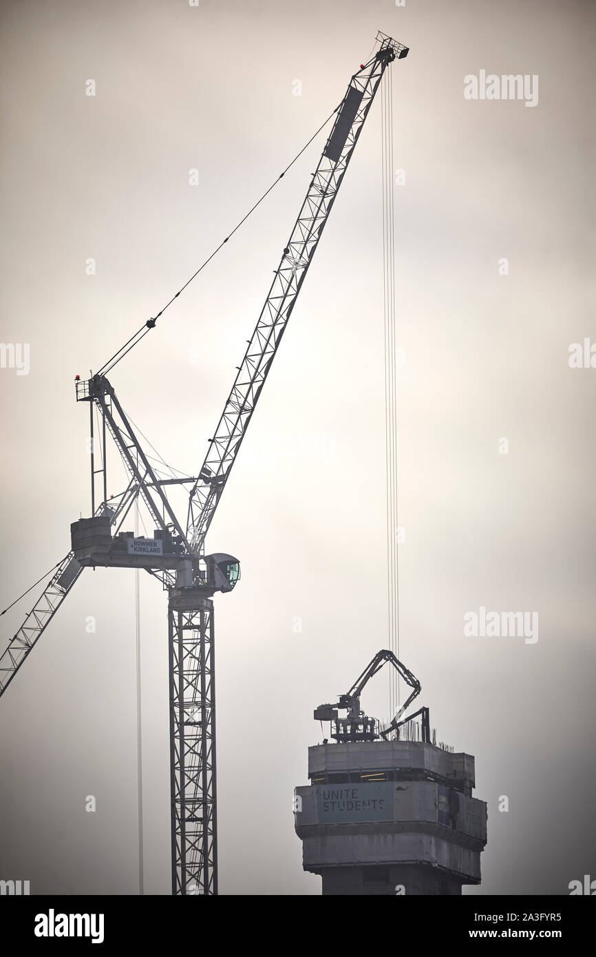 Umist campus manchester university manchester hi-res stock photography ...