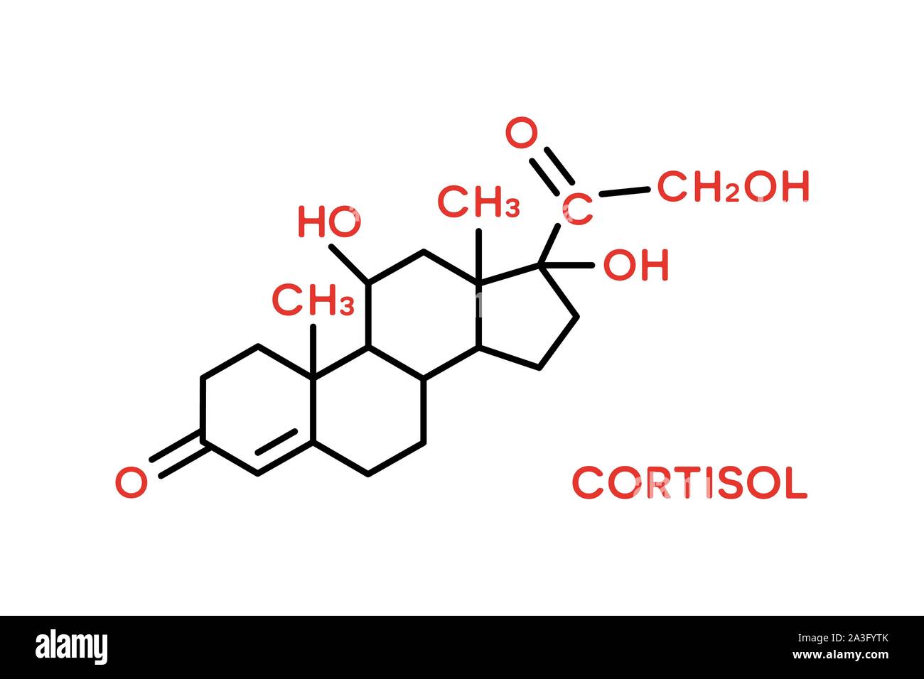 Cortisol Structure
