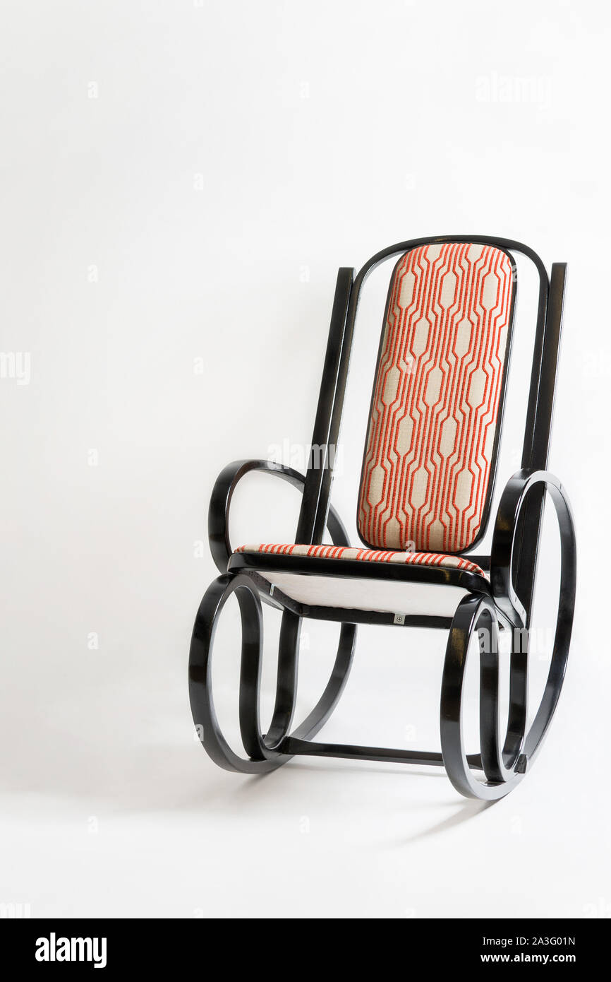 Old rocking chair hi-res stock photography and images - Alamy