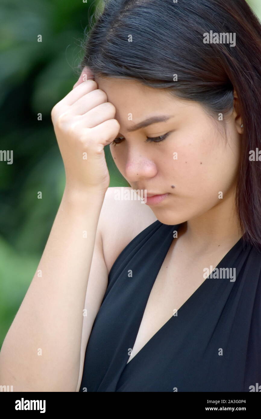Sad adult hi-res stock photography and images - Alamy