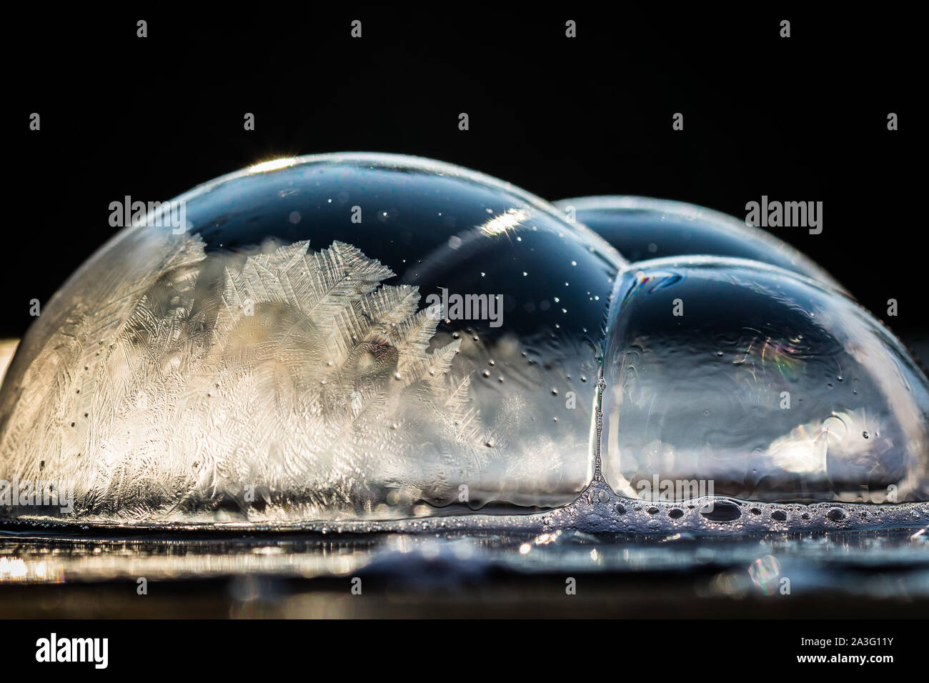 Frozen Bubble High Resolution Stock Photography and Images - Alamy
