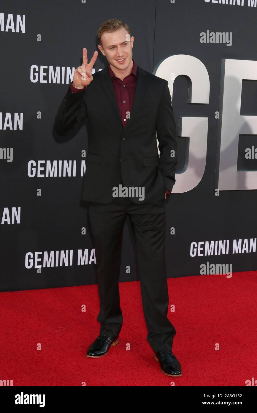 Los Angeles, CA. 6th Oct, 2019. Justin James Boykin at arrivals for ...