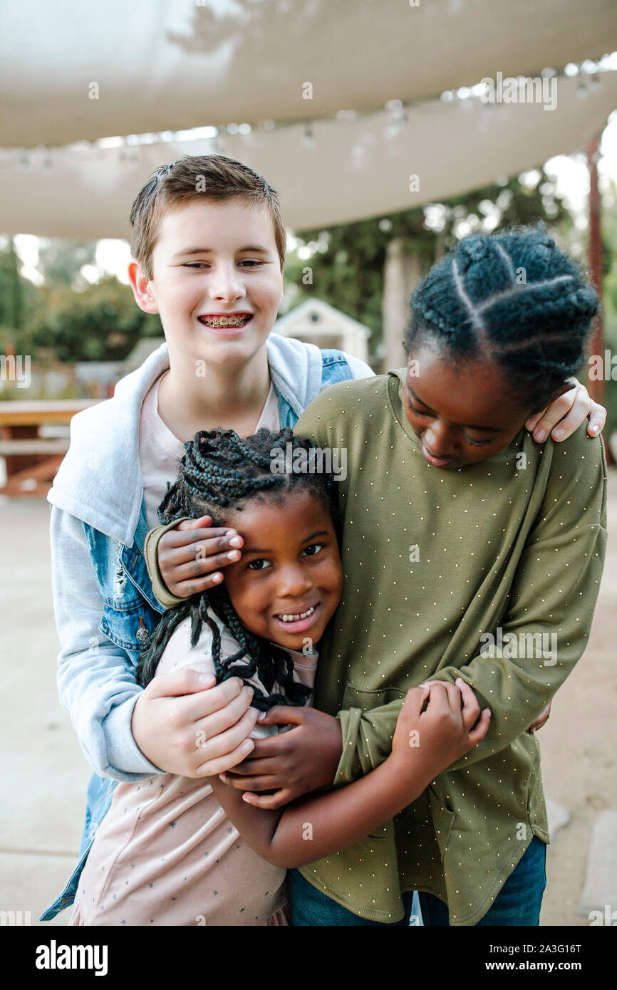Teen white girl with black hair hi-res stock photography and images - Alamy