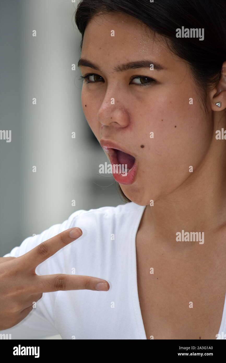 Excited older woman hi-res stock photography and images - Alamy